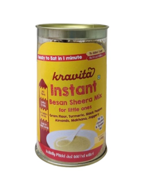Kravita Instant Besan Sheera Mix – Kravita Foods