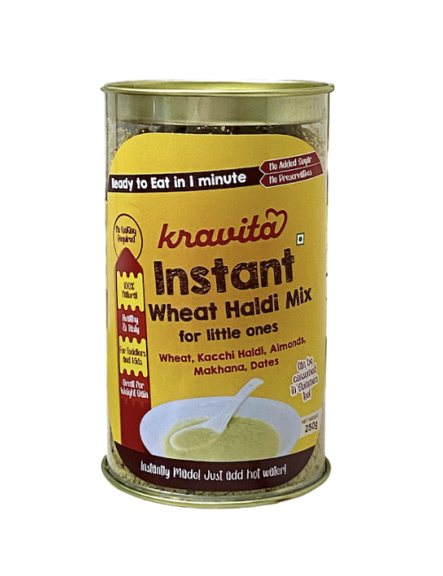 Kravita Wheat Haldi Instant Mix – Kravita Foods